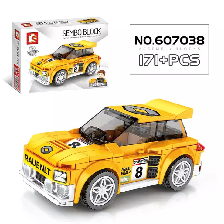จุดระเบิด เลโก้ บล๊อค ตัวต่อ รถ SAMBO Super car Set J CAR0041 | Shopee ...