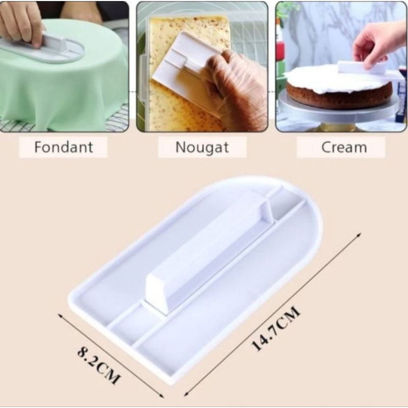 เค้ก F Ondant smoother icing smoother เครื่องปรับระดับเค้กรูปทรงเรียบ ...