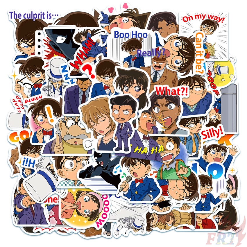 Detective Conan / Case Closed - Series 01 Anime สติ๊กเกอร์ 50Pcs/Set ...