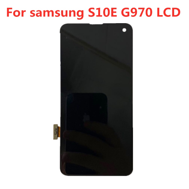 หน้าจอ AMOLED จุดสีดําสําหรับ Samsung Galaxy S10E G970U G970F G970A ...