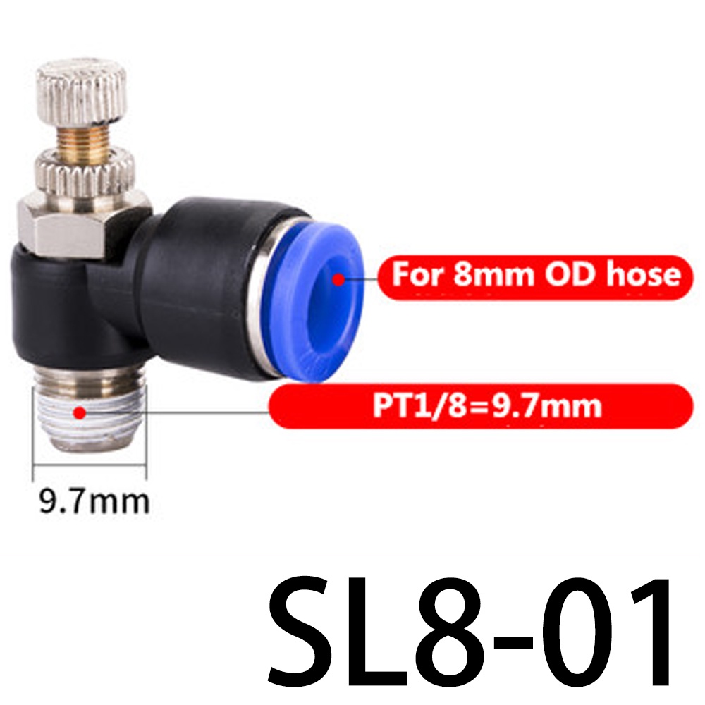 วาล์วคันเร่งนิวเมติก SL4-M5 6-01 8-02 10-03 12 | Shopee Thailand