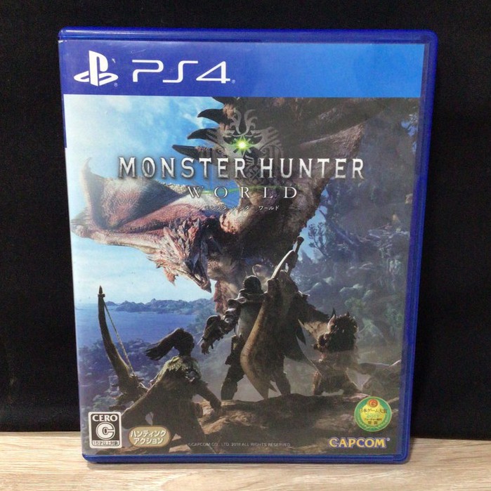 แผ่นแท้ [PS4] Monster Hunter World (Japan) (PLJM-16110 | 16422 | 16242) Mon Hun มอนสเตอร์ ฮันเต ...