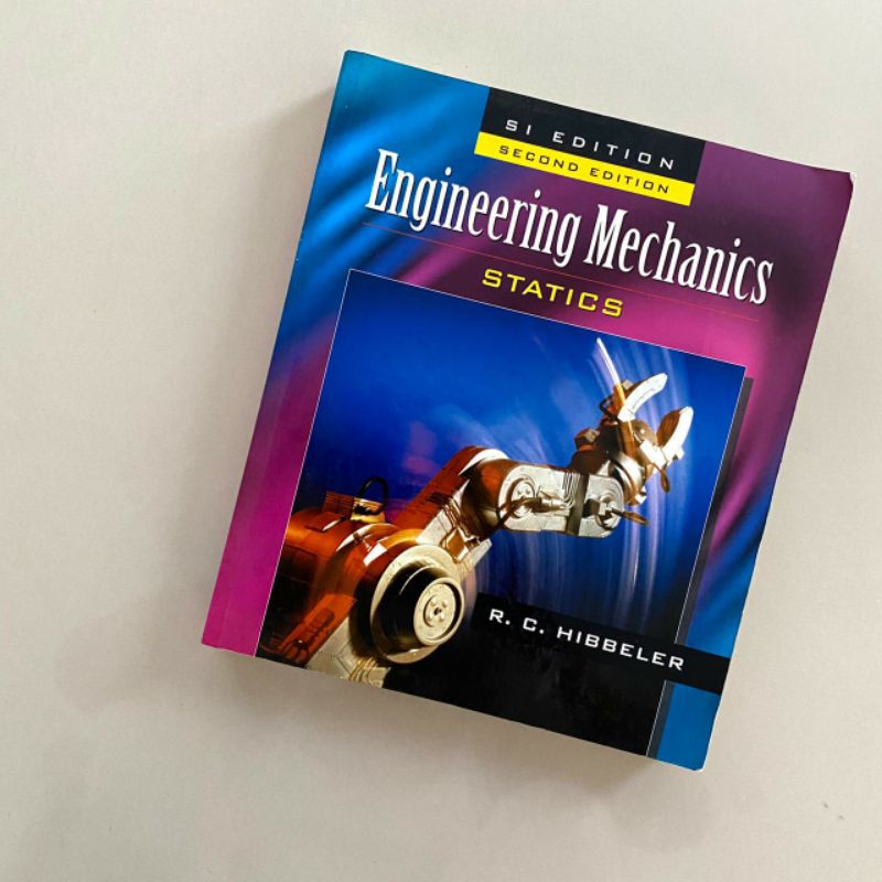Engineering Mechanics Statics, R.C. Hibbeler, 2nd Edition | Shopee Thailand