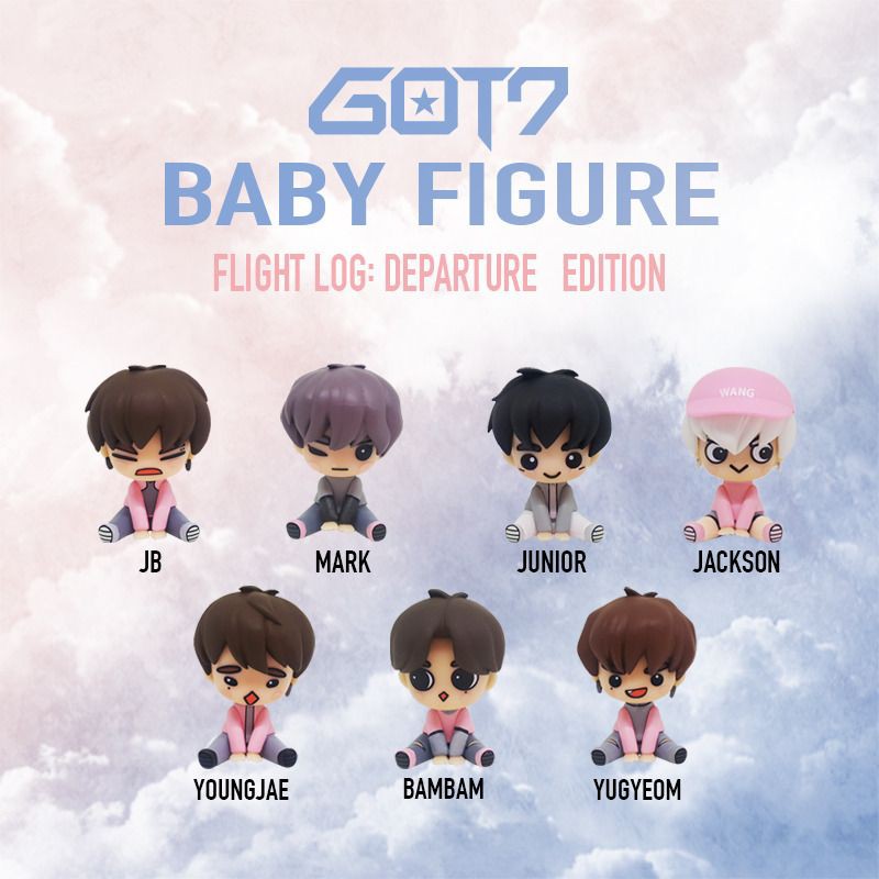 ฟิกเกอร์ (เวอร์ 1 : Fly) พร้อมส่ง : GOT7 Official Baby Figure ...
