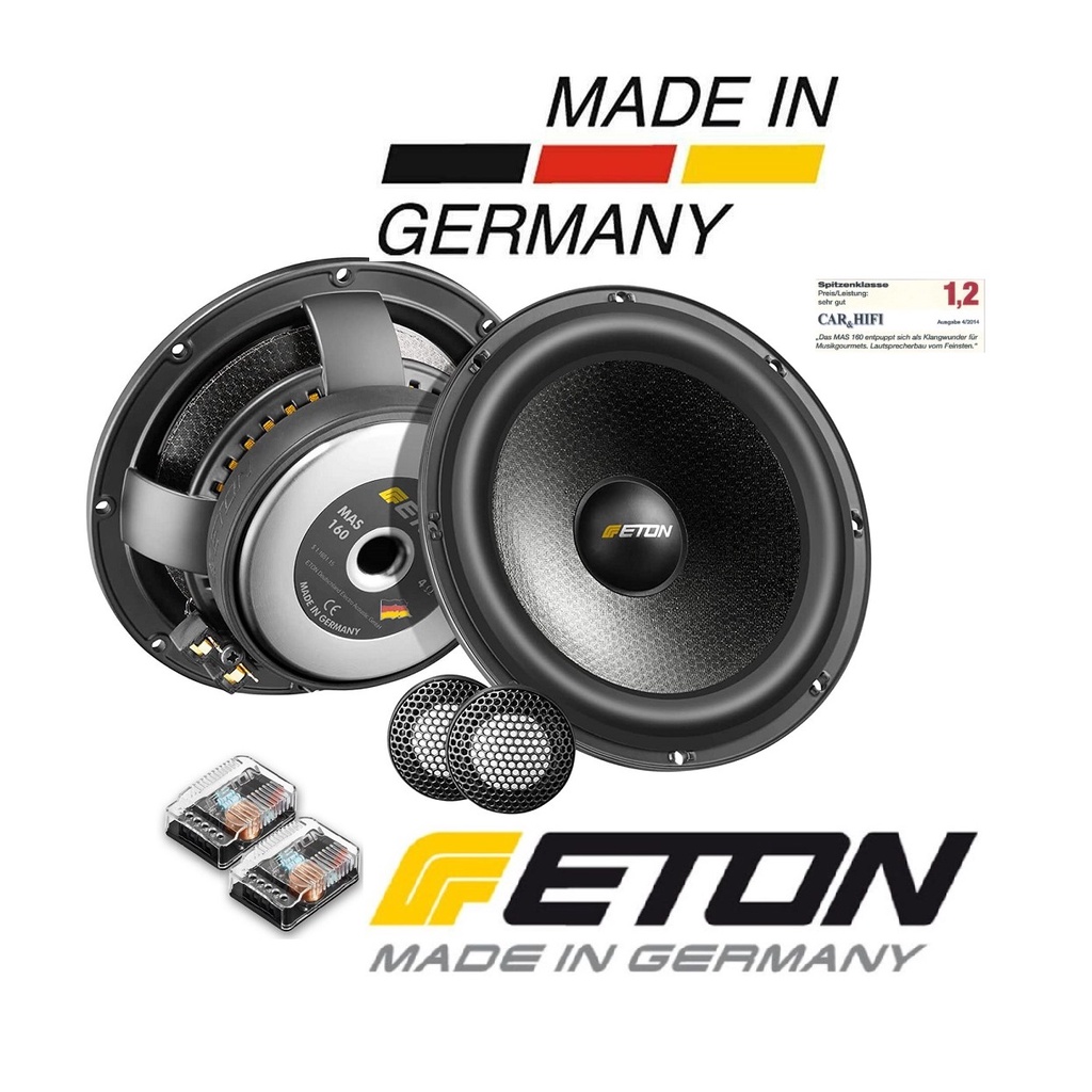 ETON MAS 160 16.5 cm 2-way Compo High End 16.5 cm 2 way ระบบลำโพง Compo 165 mm 543 / 5000 ...