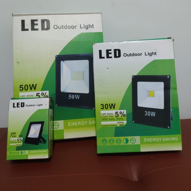 LED 12V DC 10W 30W 50W IP65 สำหรับแบตเตอรี่ หรือโซล่าเซลล์ | Shopee Thailand