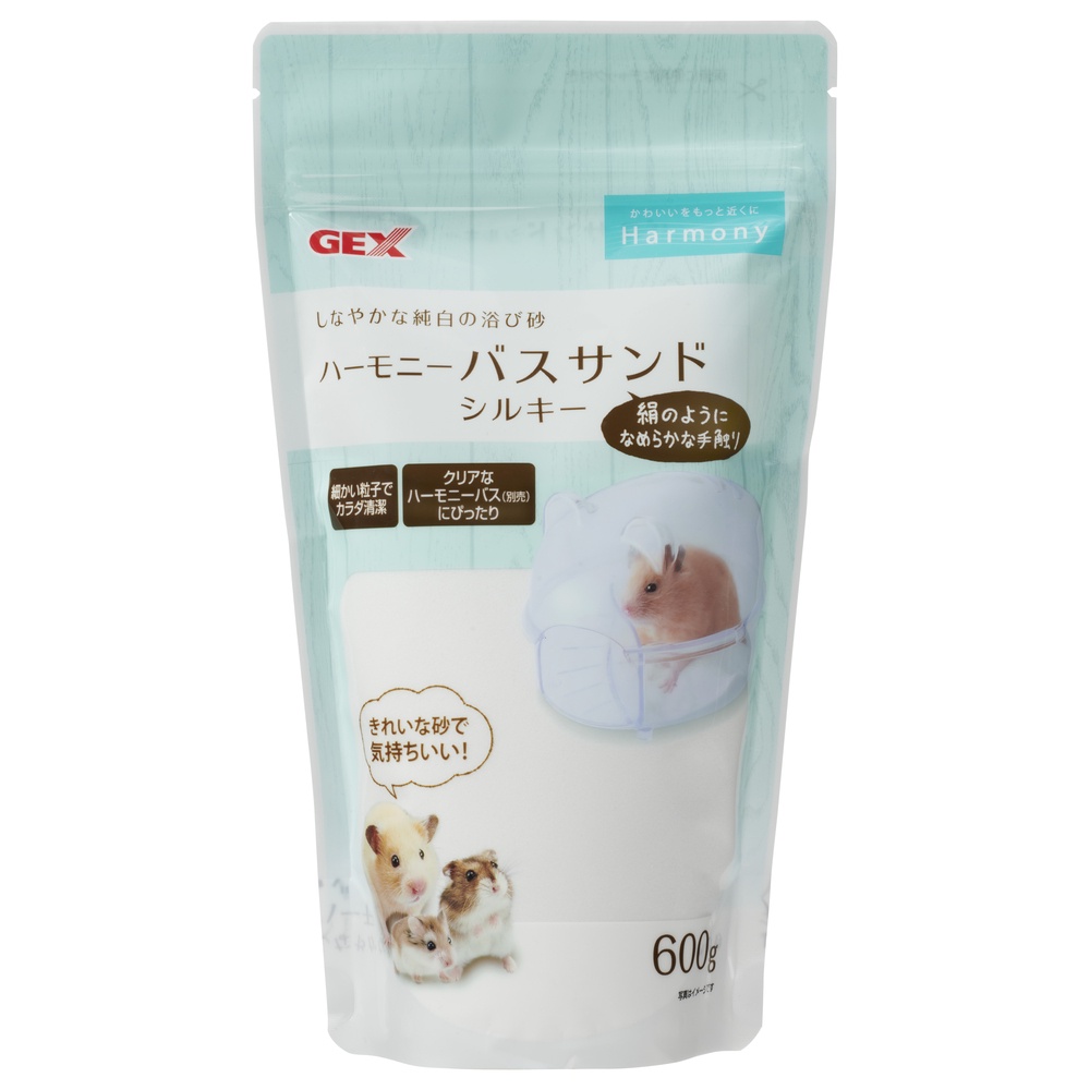 GEX ทรายอาบน้ำสีขาว สำหรับ แฮมสเตอร์หรือสัตว์เล็ก Harmony Bath Sand Silky ขนาด 600g | Shopee ...