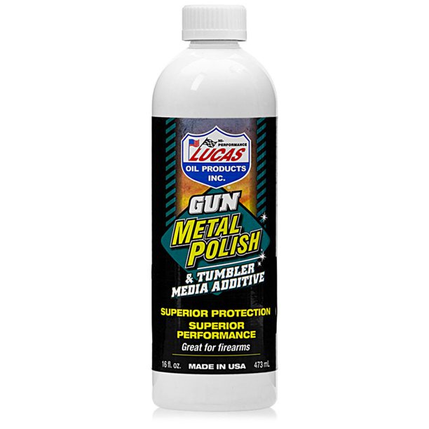 GUN METAL POLISH น้ำยาทำความสะอาดปืน คราบฝังลึก LUCAS OIL | Shopee Thailand