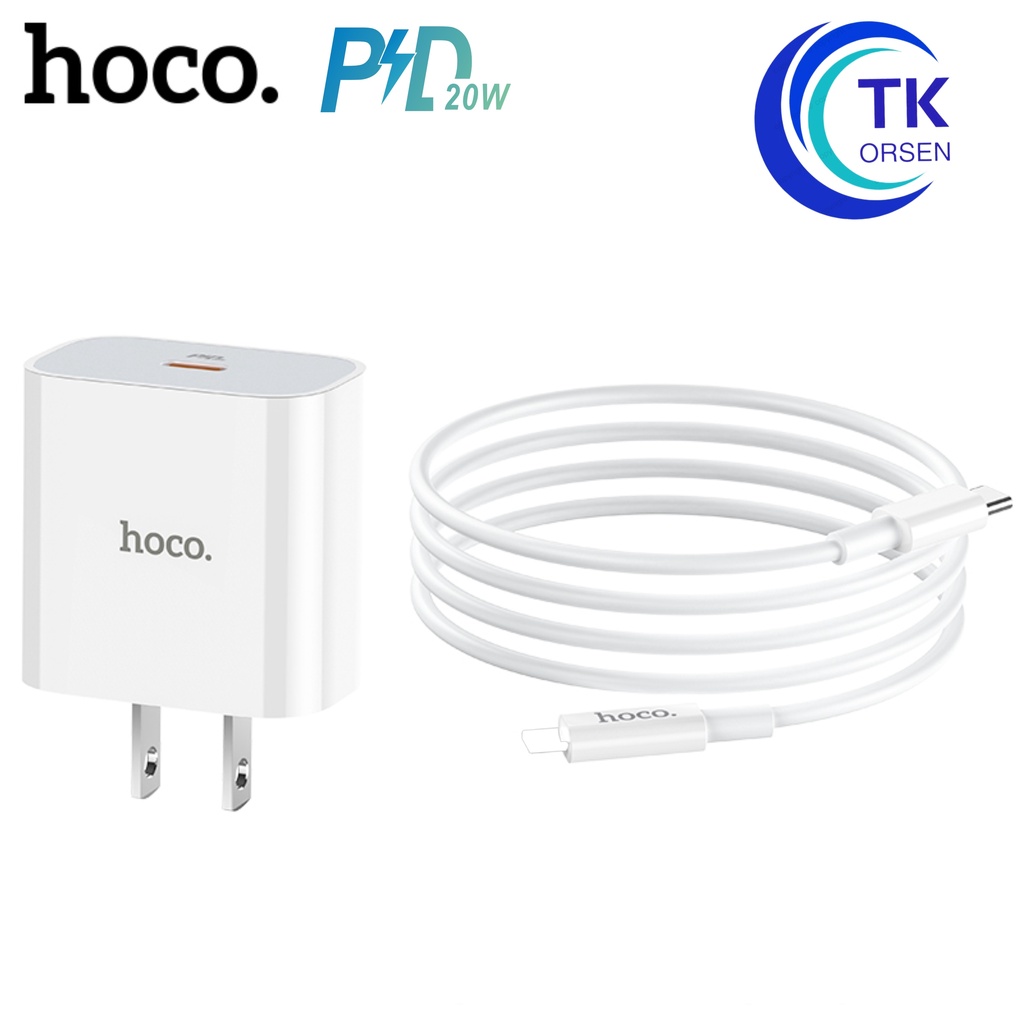 อัพเกรดใหม่!! Hoco C76 Plus วชาร์จเร็ว Type-C to iOS Fast Charger PD ...