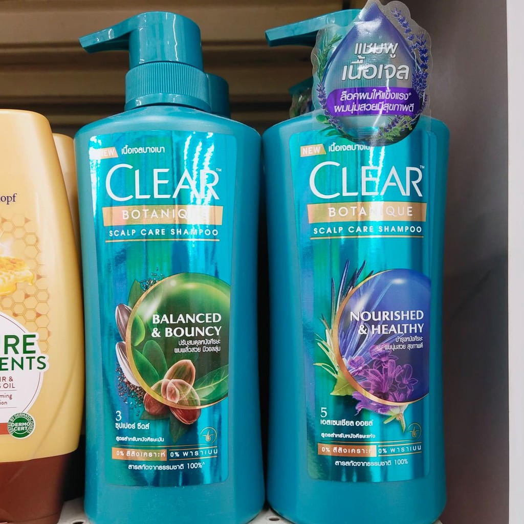 CLEAR Shampoo Botanique 450 ml | Shopee Thailand