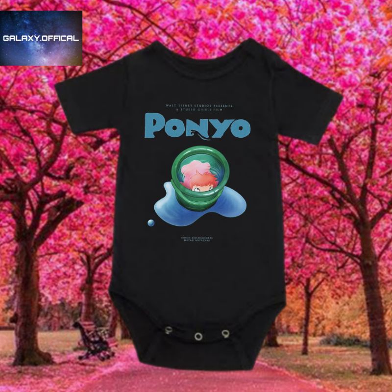 PONYO BABY JUMPER - STUDIO GHIBLI | เสื้อยืดอนิเมะ | 001 | ANIME MOVIE ...