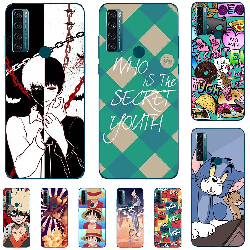 เคสโทรศัพท์มือถือซิลิโคนลายการ์ตูนน่ารักสําหรับ Tcl Bremen 5G Tcl 20AX ...