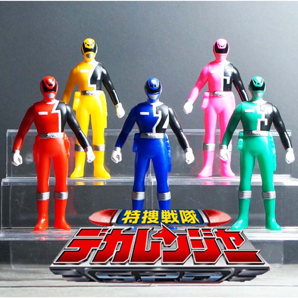 Bandai Tokusou Sentai Dekaranger 3.5 นิ้ว มดแดง เซนไต Soft Vinyl Super ...