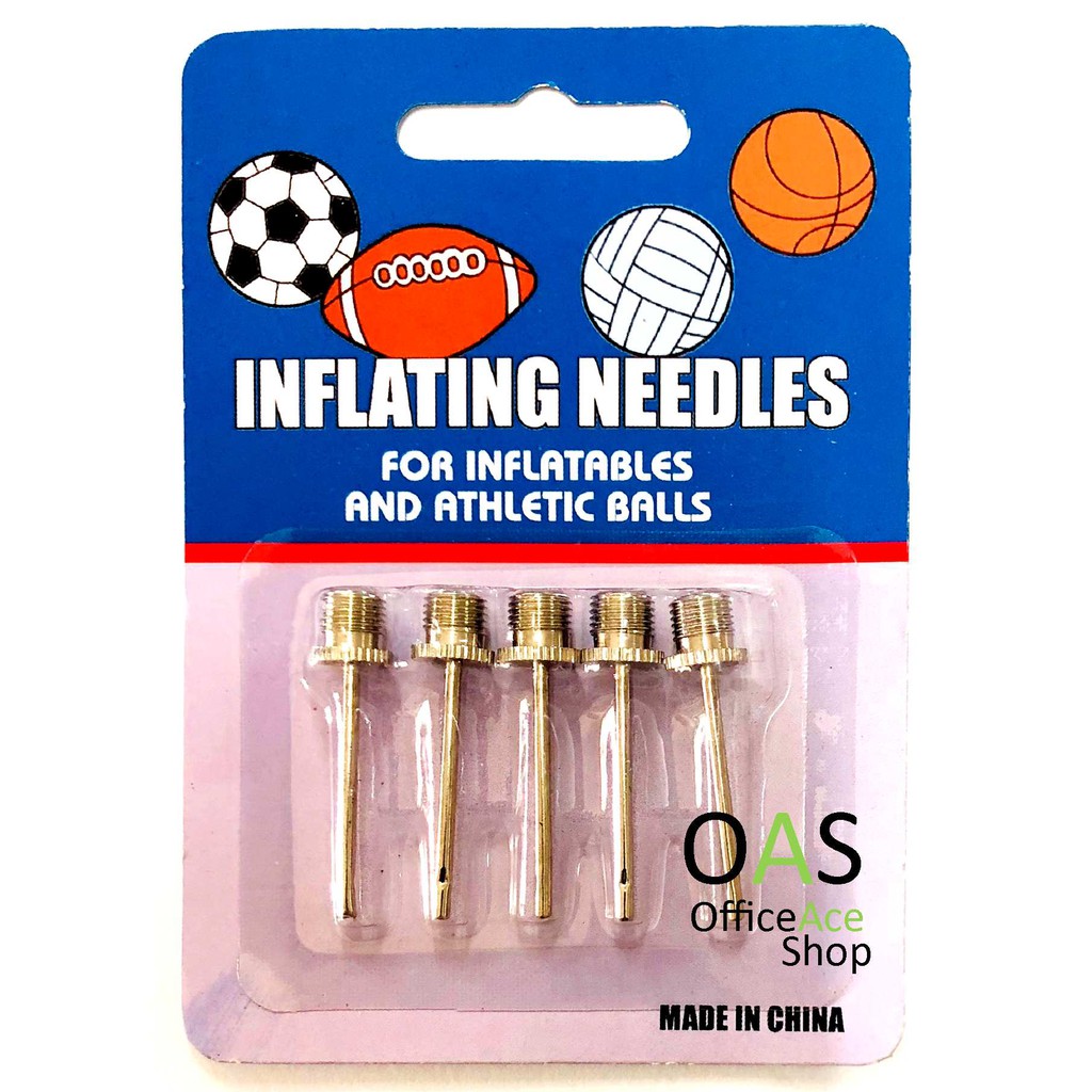 เข็มสูบลม Inflating Needles For Inflatables and Athletic balls แพ็คละ 5 ...