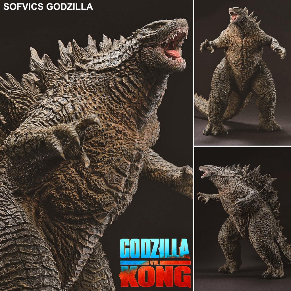 Figure ฟิกเกอร์ Model โมเดล Godzilla vs Kong ก็อดซิลล่า ปะทะ คอง Sofvics Godzilla ซอฟวิค ก็อตซิล ...