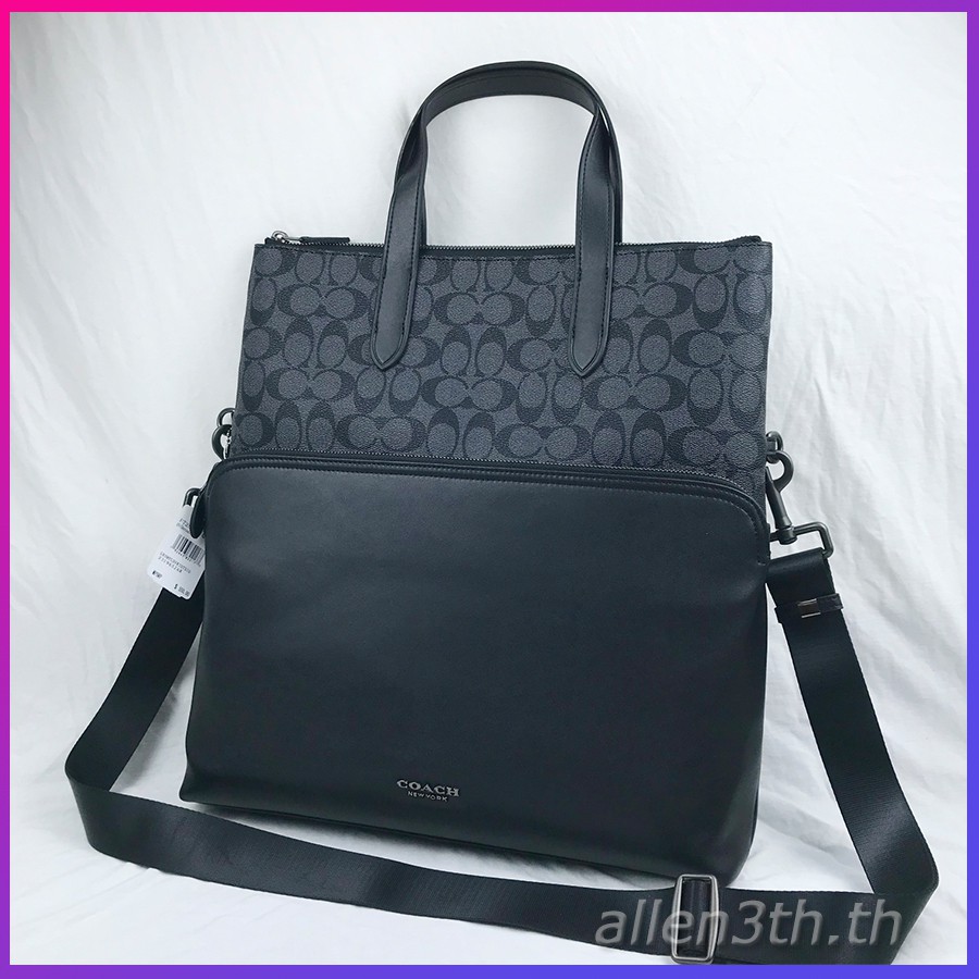 กระเป๋าผู้ชาย Coach แท้ F72528 Handbag / Tote / กระเป๋าถือผู้ชาย ...
