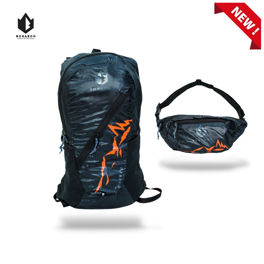 3 in 1 bogaboo ultralight NAVEED Series - กระเป๋าคาดเอว - กระเป๋าสะพายข้าง - SUMMIT bag ...