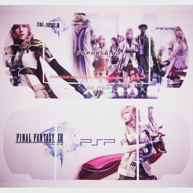 สติ๊กเกอร์ผิวป้องกัน PSP 3000 FINAL FANTASY CODE 112 | Shopee Thailand