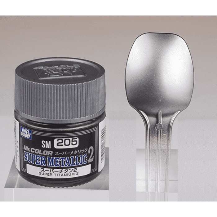 MR.COLOR SUPER METALLIC 2 10ml. MR.COLOR SM205 SUPER TITANIUM 2 ...