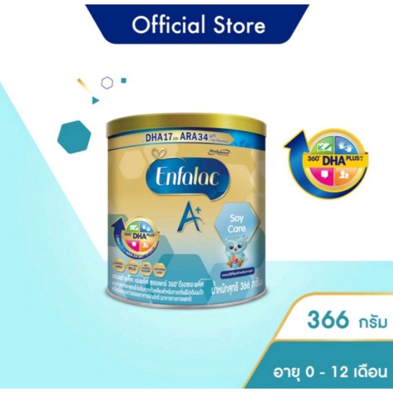 Enfalac Soy Care 366g. เอนฟาแล็ค ซอยแคร์ 366กรัม | Shopee Thailand