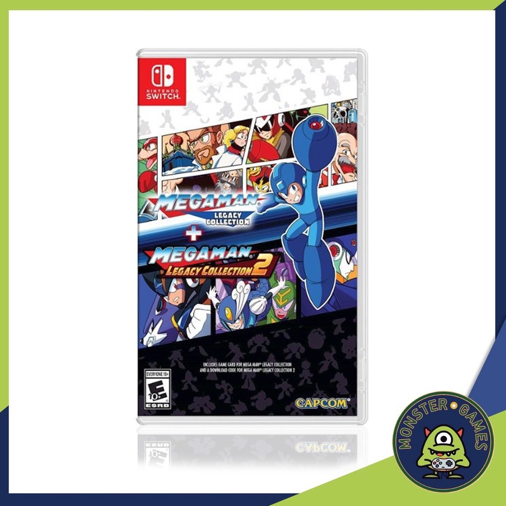 Megaman Legacy Collection + Collection 2 Nintendo Switch Game แผ่นแท้ ...