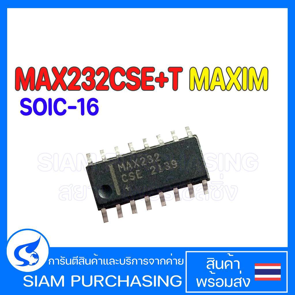 IC ไอซี MAX232CSE+T SOIC-16 MAXIM INTEGRATED MAX232CSE MAX232 | Shopee Thailand