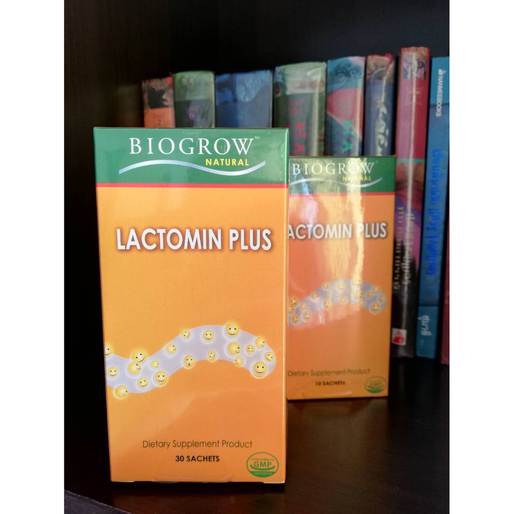 BIOGROW LACTOMIN PLUS จุลินทรีย์สุขภาพ30ซองแถม10ซอง | Shopee Thailand