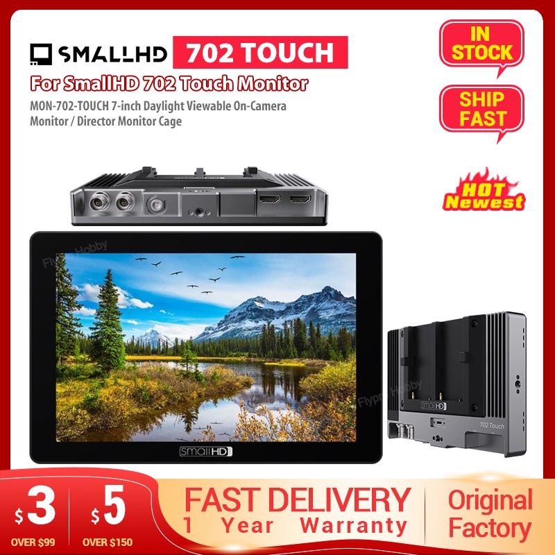 SmallHD 702 Touch MON-702-TOUCH / INDIE 7 7-Inch LCD Touchscreen ...