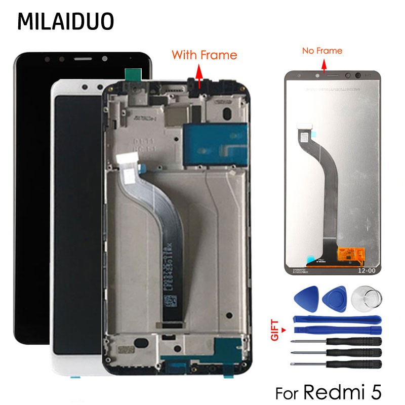 LCD Display For Xiaomi Redmi 5 LCD Touch Screen Digitizer LCD For Redmi ...
