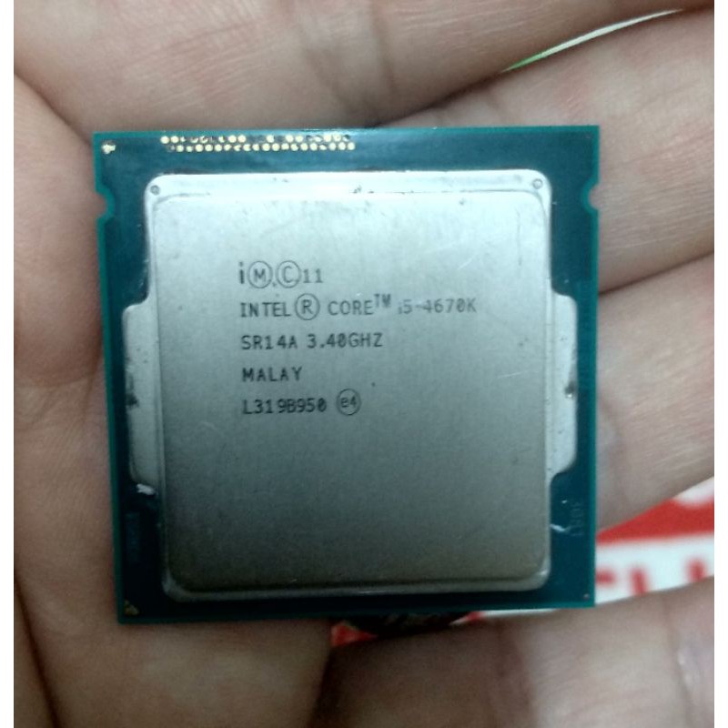 CPU INTEL CORE I5-4670K ( 3.80Ghz ) SOCKET 1150 | Shopee Thailand