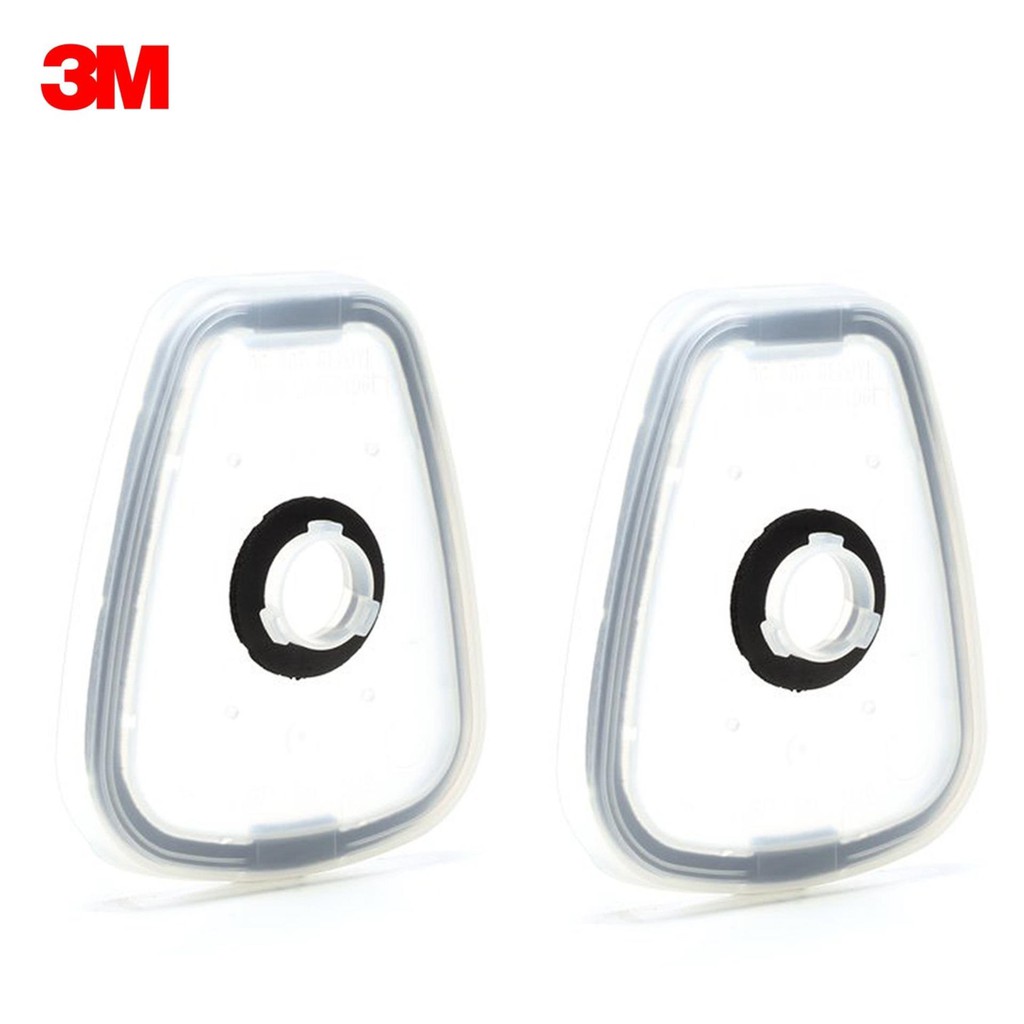 3M 502 ฐานรองตลับกรองอนุภาค (2ชิ้น) สำหรับ 2091 2097 Filter Retainer ...