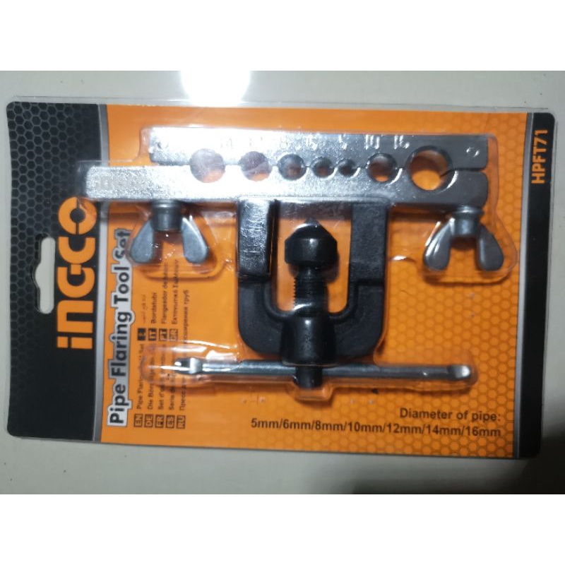 INGCO HPFT71 ชุดบานแฟร์ 5-16 มิลลิเมตร รุ่น HPFT71 (Pipe Flaring Tool ...