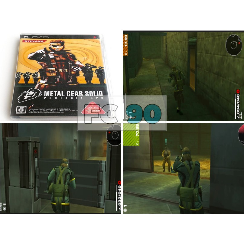 แผ่นเกมMetal Gear Solid: Portable Ops [PSP] แผ่นแท้ ญี่ปุ่น มือสอง สภาพ ...