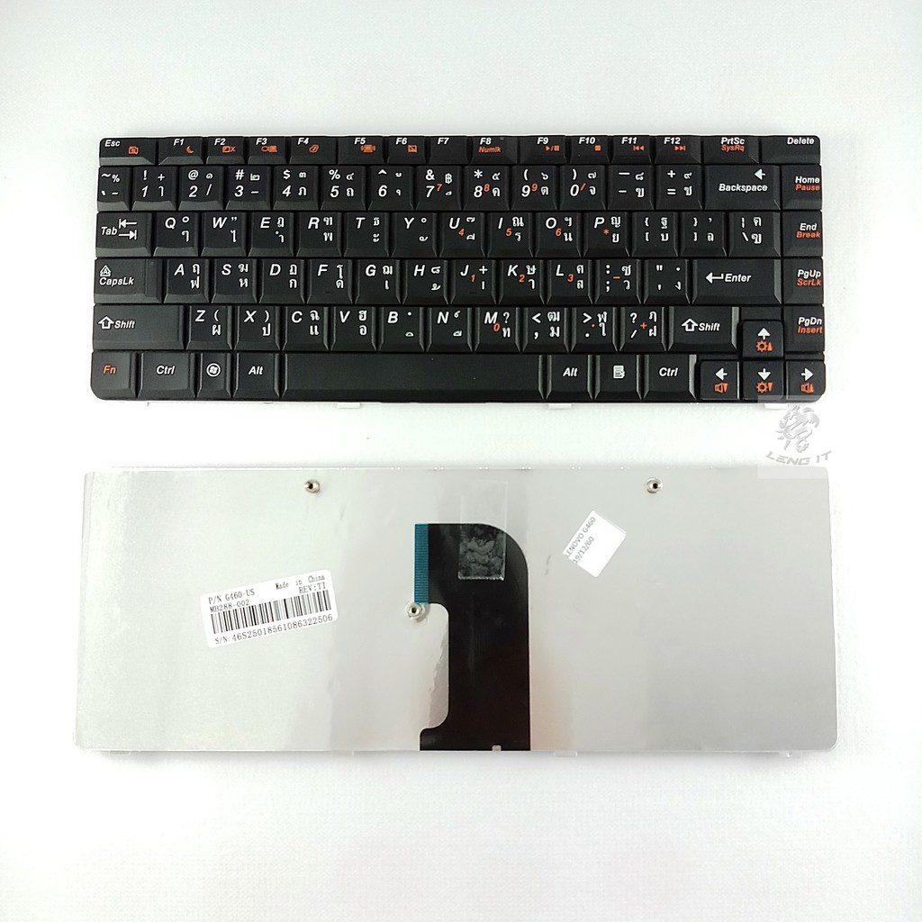 LENOVO คีย์บอร์ดโน๊ตบุ๊ค KEYBOARD G460 สีดำ | Shopee Thailand