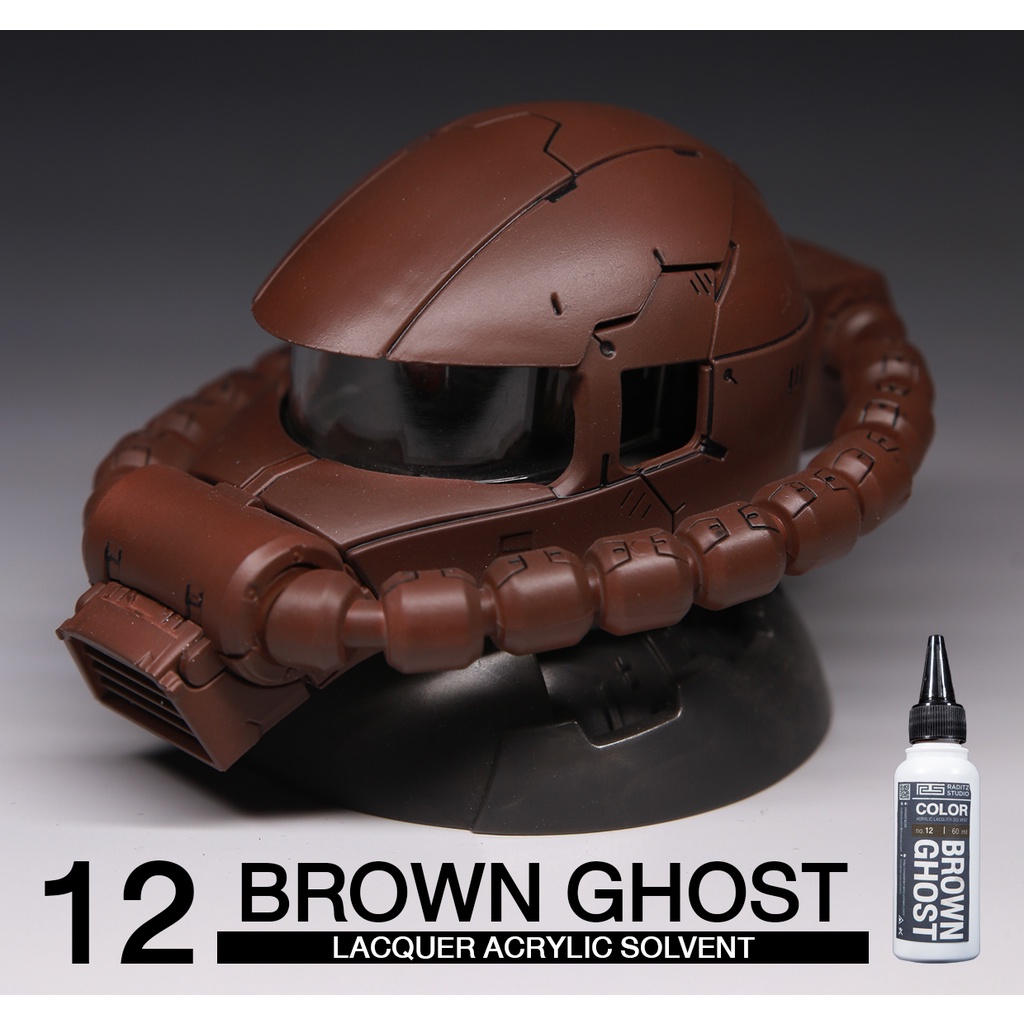 สีแอร์บรัช [RADITZ STUDIO] No.01-23 BASIC GHOST GLOSS SERIES Pre-Thinned Paint For Gundam ...