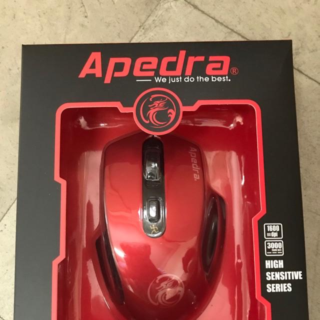 เมาส์ไร้สาย Apedra E-1800 Mouse Optical Wireless 2.4GHz Mouse Gaming ...