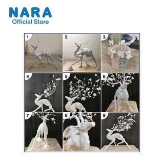 [เเพ็คคู่สุดคุ้ม] NARA ดินเยื่อกระดาษ ขนาด 500 กรัม + NARA Craft Tools ...