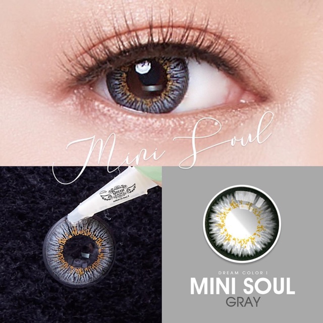 Mini soul gray พร้อมส่งค่าสายตา (dreamcolor1) | Shopee Thailand