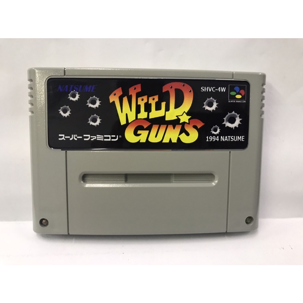 ตลับ SFC Wild Guns ( ตลับ Repro) Super famicom ตลับพิเศษตัวไม่หมด ...