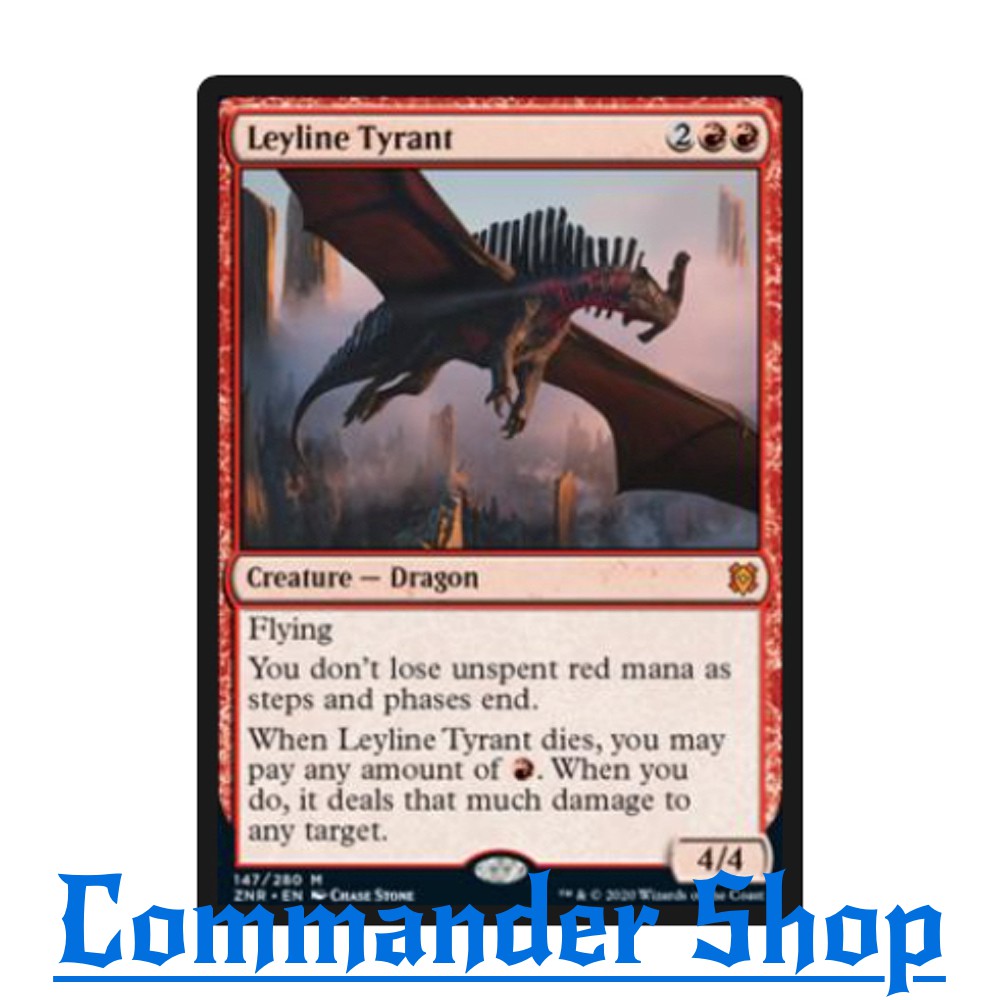 Leyline Tyrant (Creature - Dragon) Red การ์ด Magic The Gathering (MTG ... Leyline Tyrant (Creature - Dragon) Red การ์ด Magic The Gathering (MTG ...