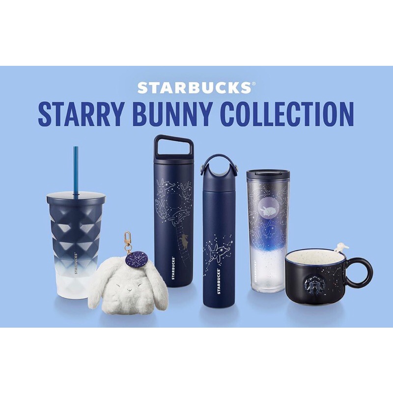 สินค้า Starbucks starry bunny collection 2021 ของใหม่ | Shopee Thailand