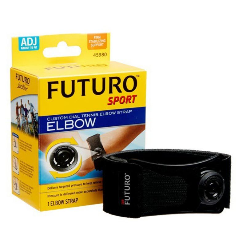 3M Futuro Sport Elbow Custom Dial อุปกรณ์รัดข้อศอก หมุนปรับกระชับได้ ...