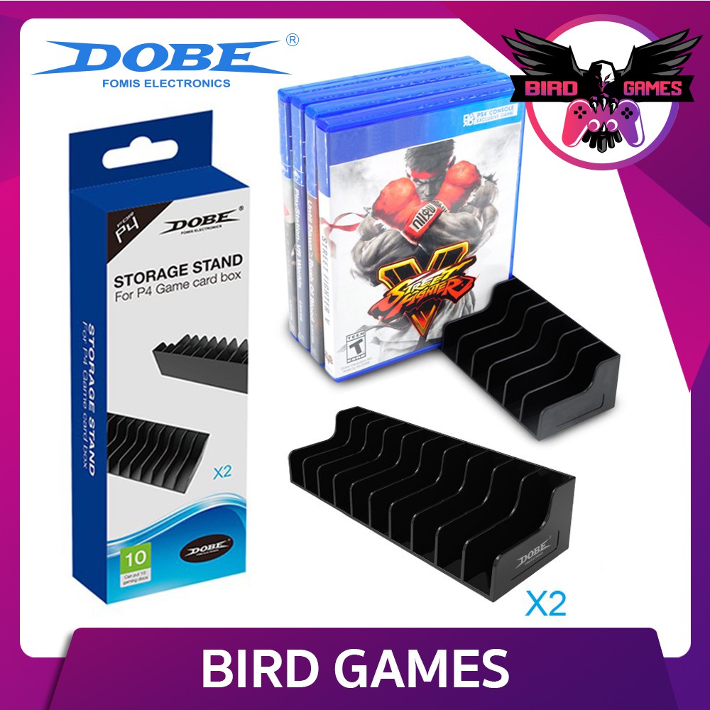 ที่วางแผ่น PS4 PS5 DOBE Game Card Box Storage Stand [เก็บแผ่นเกมส์ ...