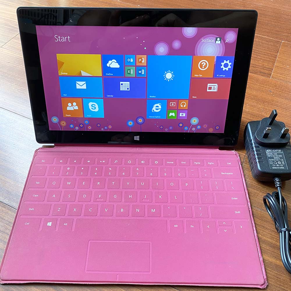 ใช ้ 85 % ใหม ่ Microsoft Surface RT Surface2 3 Pro Intel Core i5 Duo 3317u 4GB RAM 128GB SSD ...