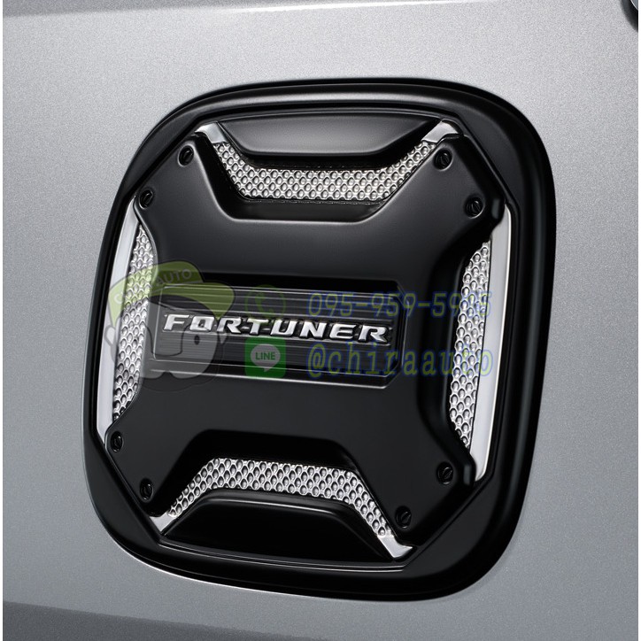 สติ๊กเกอร์ครอบฝาถังน้ำมัน Toyota Fortuner PC403-0K013/PC403-0K01M แท้ ...