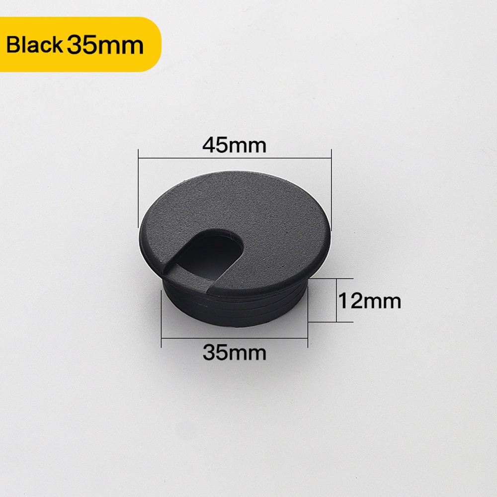 1/2/5/10pcs 35/50/53/60/80mm PC Computer Desk Plastic Grommet Table ...