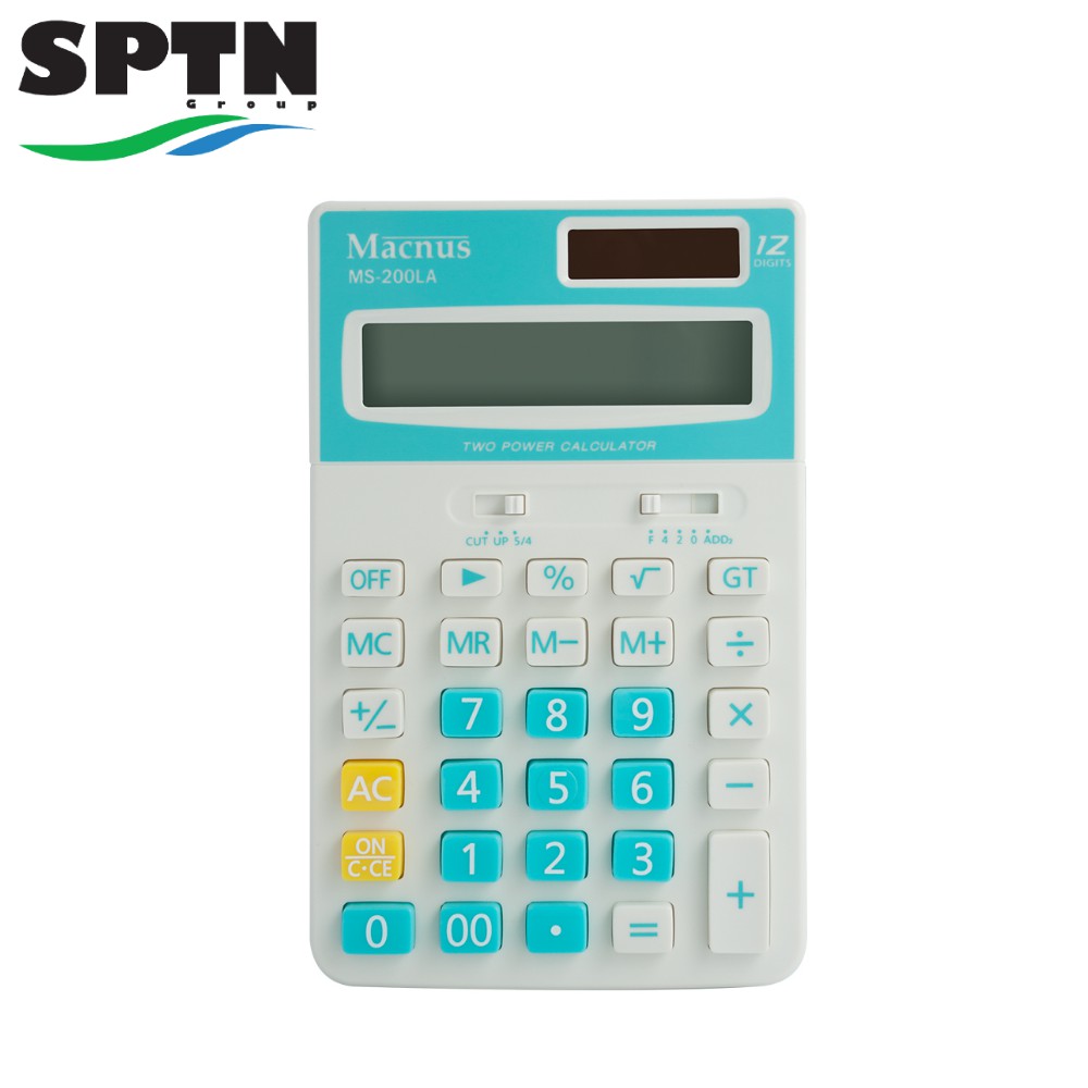 ** สินค้า ลดกระหน่ำ Super Sale ** เครื่องคิดเลข 12หลัก ยี่ห้อ MACNUS ...