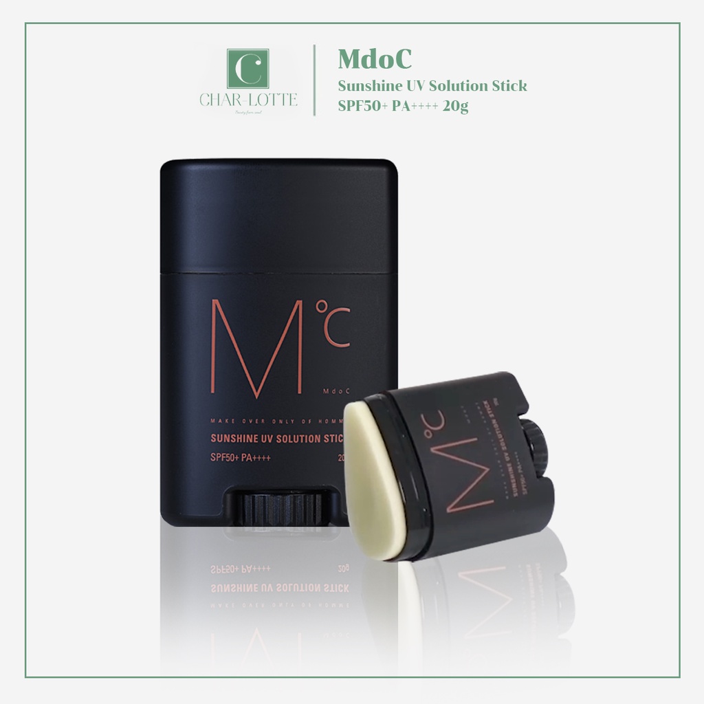 [Charlotte Seoul] MdoC Sunshine UV Solution Stick SPF50+ PA++++ 20g # ...