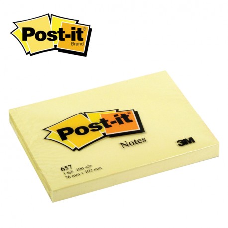 Post-it 657 โพสอิท 3M 3x4 นิ้ว 100แผ่น กระดาษโน้ต | Shopee Thailand