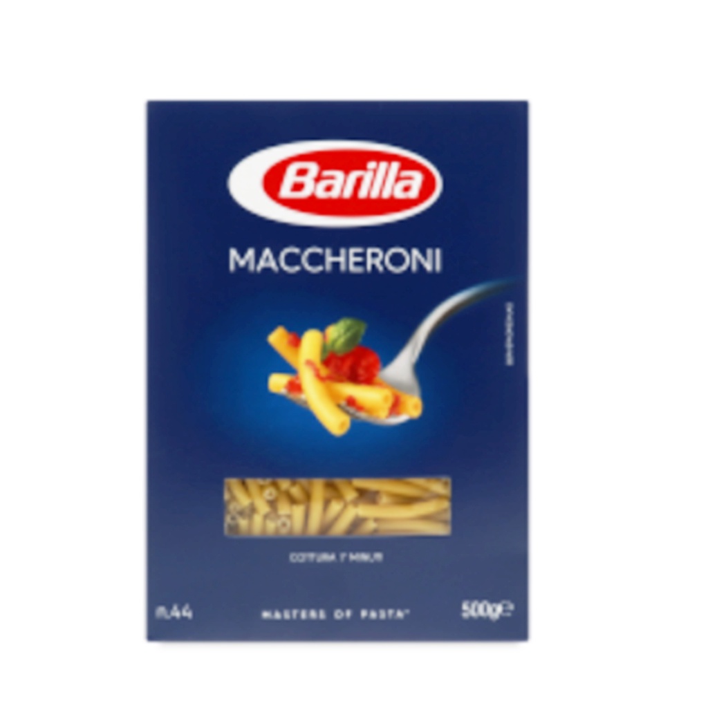 Barilla Maccheroni Pasta 500g เส้นพาสต้าแบบหลอด อาหารเครื่องดื่ม วัตถุดิบ เส้นพาสต้า สลัด ...